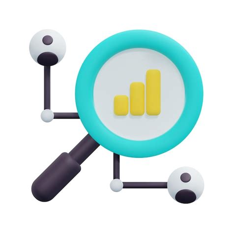 Premium Vector 3d Magnifying Glass And Consumer Icon Vector Searching