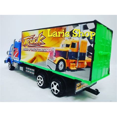 MAINAN MOBIL TRUCK SUPER CONTAINER BESAR Lazada Indonesia