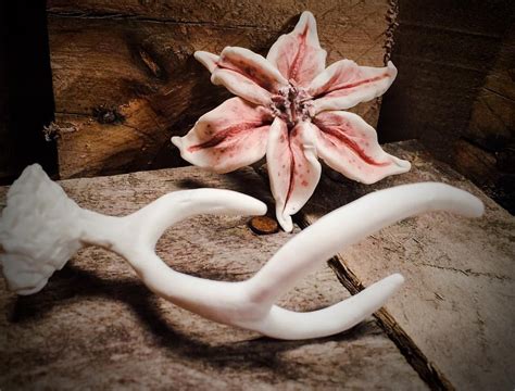 See This Instagram Photo By Woodnhooks Polymer Clay Stargazer Lily