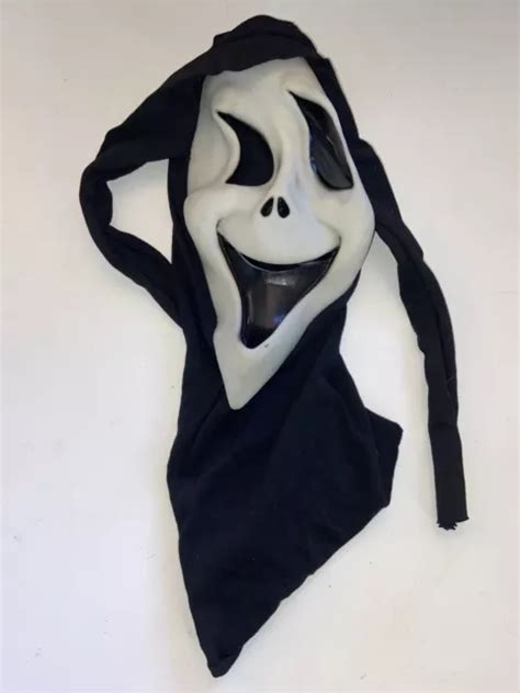Vintage Scream Ghostface Mask Orange Fun World Div £7092 Picclick Uk