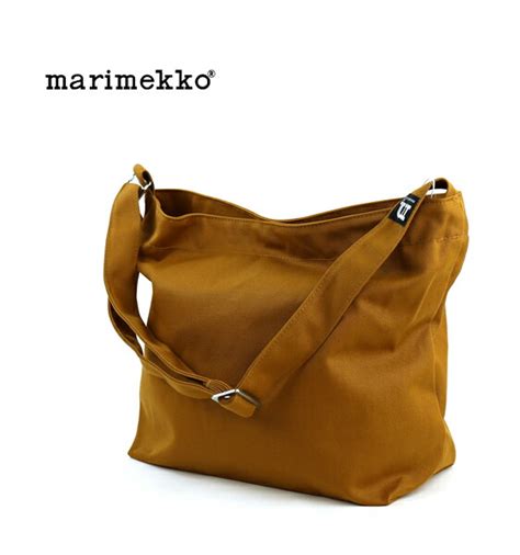 【楽天市場】【マリメッコ Marimekko】コットンキャンバス ショルダーバック・5263137630 0061602【メンズ】【レディース