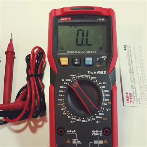 UNI T UT89X MULTIMETER, Audio, Other Audio Equipment on Carousell