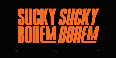 Font Slicky Bohem Download And Install On The Web Site
