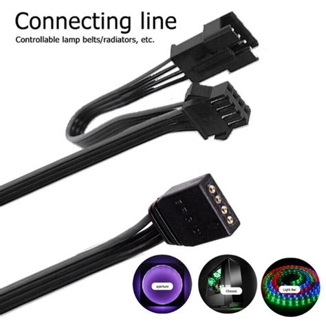 Jual Phanteks Rgb Adapter 4 Pin To 4pin Mini Cable Connector Led Aura Strip Jakarta Utara