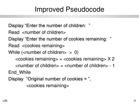 Algorithms Part 2 Of 3 Topics Problem Solving Examples Pseudocode
