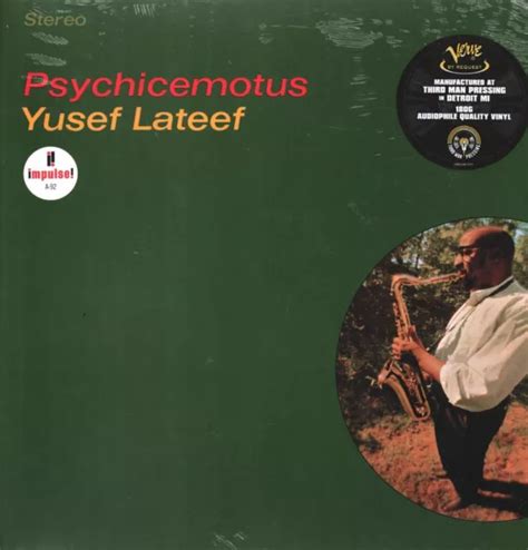 Yusef Lateef Psychicemotus Lp Vinyl 180g Audiophile Vinyl Pressing In G