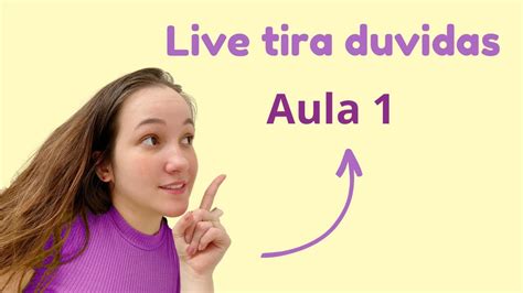 Live Tira D Vidas Aula Youtube
