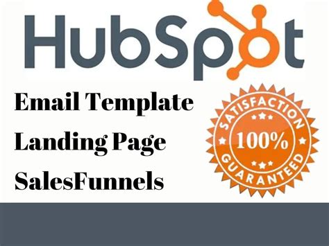 Hubspot Email Template Hubspot Landing Page Hubspot And Email Template Upwork