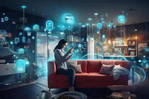 Premium Photo Smart Devices And IoT Revolution