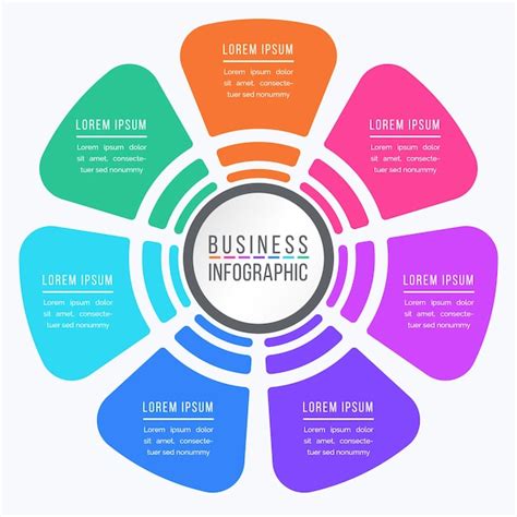 premium vector infographic template 7 options or steps