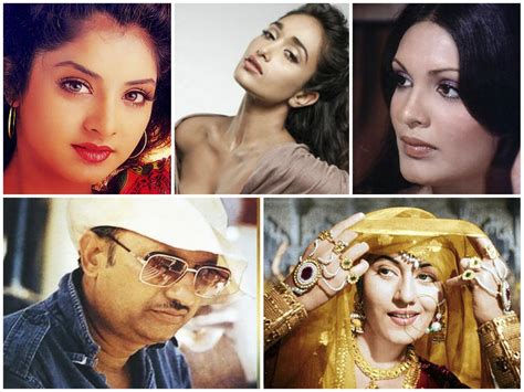 Mysterious Deaths Of Bollywood बॉलीवुड की रहस्यमयी मौतें इन पर घूमी