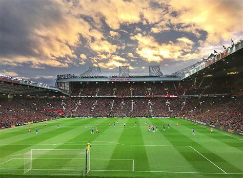 サッカースタジアム、 マンチェスターユナイテッド、 オールドトラフォード、 レッドデビル、 Hdデスクトップの壁紙 Wallpaperbetter