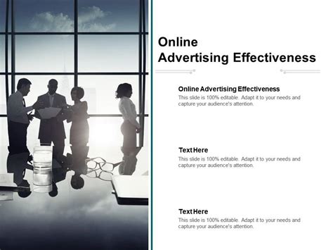 online advertising effectiveness ppt powerpoint presentation layouts