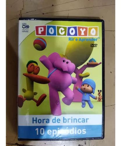 Pocoyo Rir E Aprender Hora De Brincar Dvd Original Lacrado Frete Grátis
