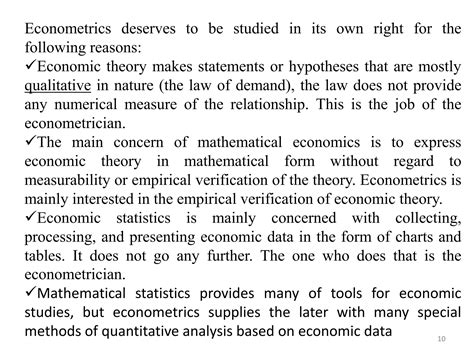 econometrics 1 pptx
