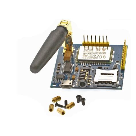 módulo gsm gprs que monta el chip a6 electrónica y mas
