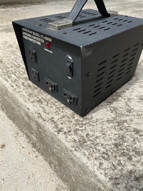 110v 220v Transformator 2000watt 2000w Step Up And Down Transformer