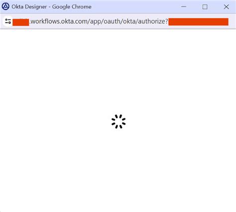 Spinning Wheel When Attempting To Create Reauthorize Okta Workflows Connection With Workflows