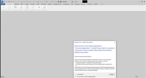 Revit Connector Problem Omniverse Connectors Nvidia Developer Forums