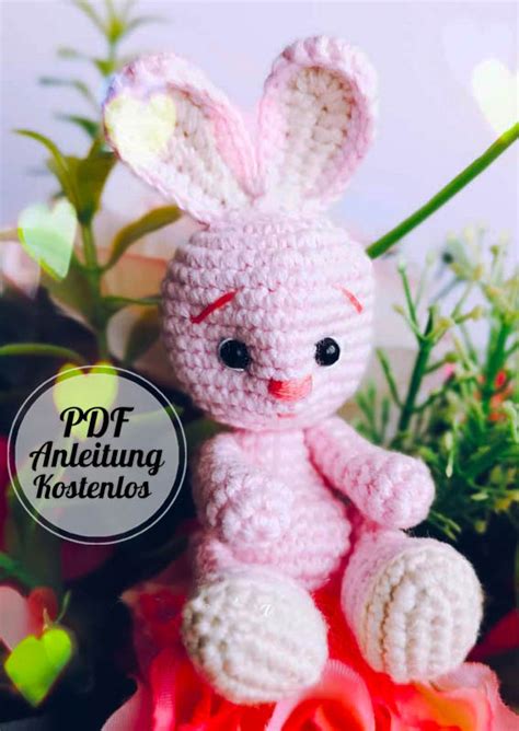 Hase Schlüsselanhänger Letty Amigurumi PDF Kostenlos