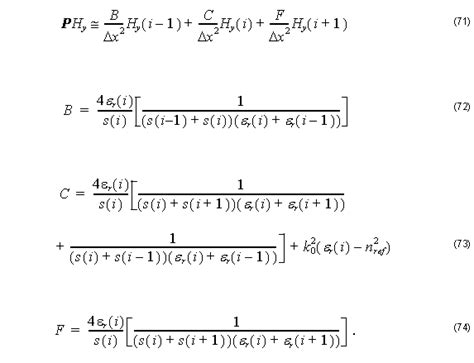 finite difference beam propagation method fd bpm with perfectly