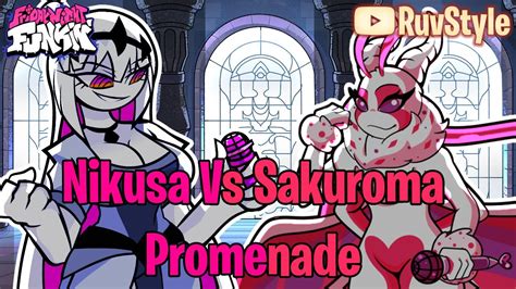 Fnf Promenade But Sakuroma Vs Nikusa New World Videos