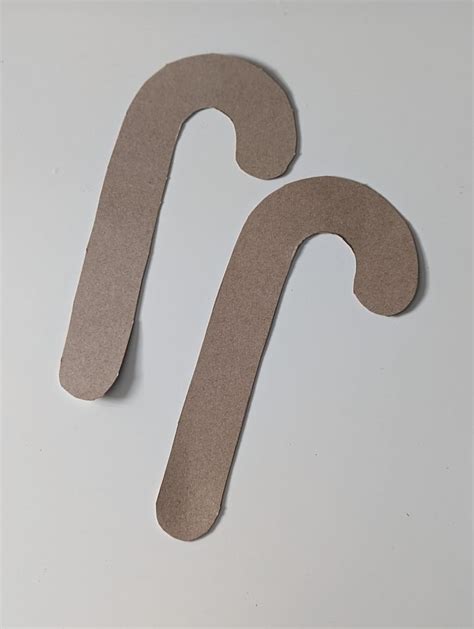 How To Make A Cardboard Candy Cane Christmas Craft
