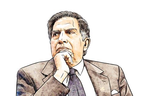 Premium Vector Ratan Tata India Tata Company India Chairman Of Tata