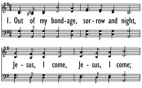 Baptist Hymnal 2008 439 Out Of My Bondage Sorrow And Night
