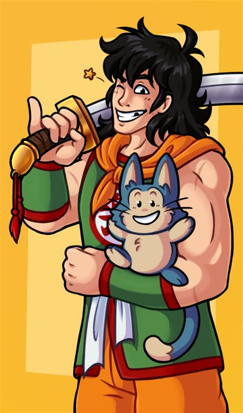Yamcha And Puar By Bandi Fundi On Deviantart