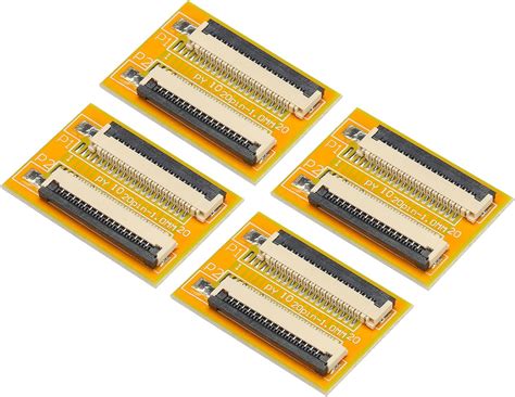 Jp Uxcell Ffc Fpcエクステンションボードpcbエクステンドzip Hddコネクター16ピン1mmピッチ