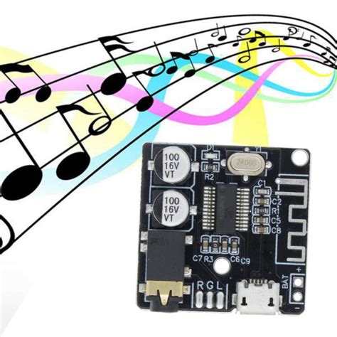 Bt5 0 Audio Receiver One To Two Audio Cable Kit Mp3 Bluetooth Decoder Lossless Car Speaker Audio