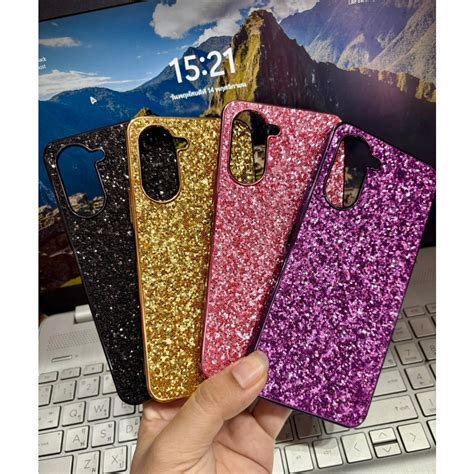เคส สำหรับรุ่น Oppo A18 A38 A60 A17 A17k A57 A77 A77s กากเพชร ดีไซน์สวย
