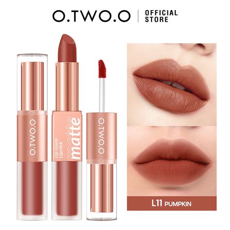 Otwoo Splendid Matte Double Ended Lipstick Intense Color Dual Stick