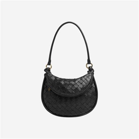 보테가 베네타 스몰 제멜리백 블랙 Bottega Veneta Kream