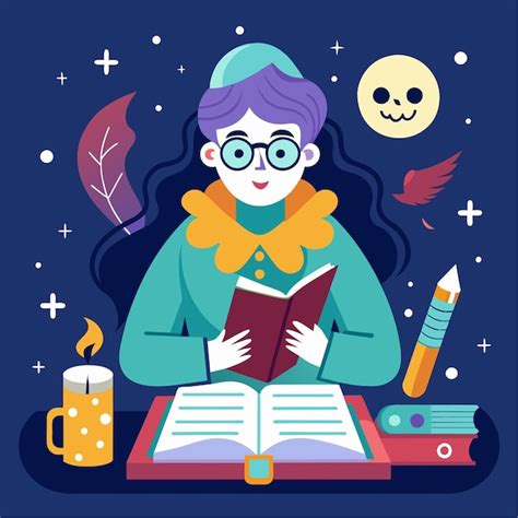 Premium Vector Flat Style Vector Ghostwriter Character Illustration