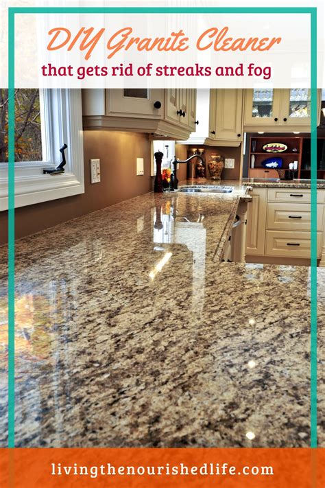 The Best Homemade Granite Cleaner 2 Ingredients The Nourished Life