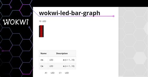 Wokwi Led Bar Graph参考 Wokwi Docs Wokwi Led Bar Graph参考 Wokwi Docs
