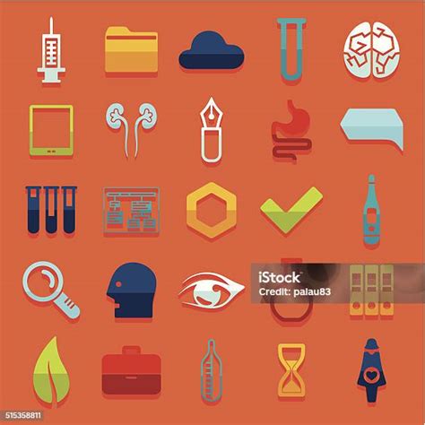 Set Of Medical Icons向量圖形及更多健保和醫療圖片 健保和醫療 創作性 圖標集 Istock