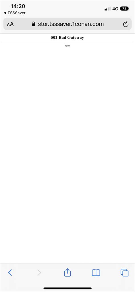 Help Getting Error 502 Bad Gateway When Saving Blobs Rjailbreak