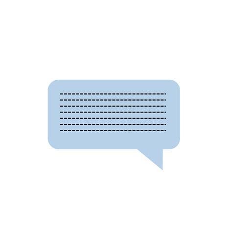 Blue Text Bubble Icon Conversation Communication 20785591 Png