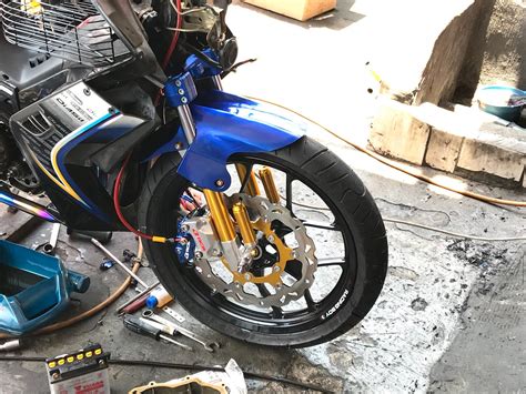 Lc 135 V6 Modified Smart Lc135 V6 Full Restore Se Knight Blue Set