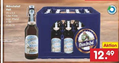 Mönchshof Hell Angebot bei Netto Marken-Discount - 1Prospekte.de