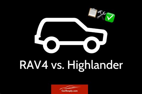 Toyota Rav4 Vs Highlander Which Toyota Suv Is Better