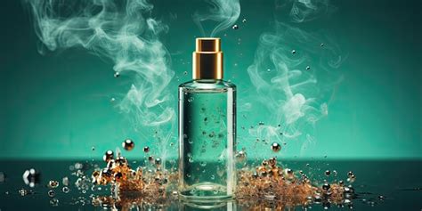 Premium Ai Image Dotted Atomizer Mist With White Dust And Water Spray
