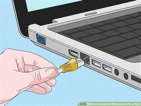 How To Connect To Ethernet On PC Or Mac With Pictures WikiHow