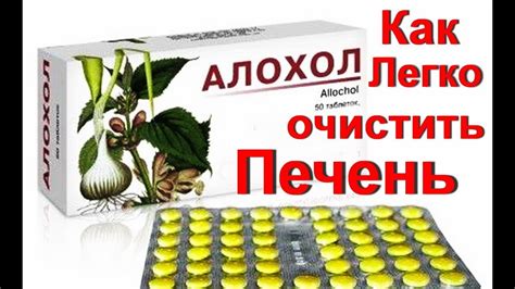 Как легко очистить печень Оздоровление и Чистка печени аллохолом в