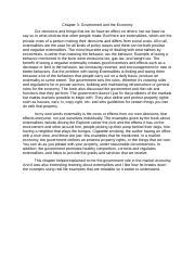 Naked Economics Chapter Chapter Government And The Economy Our Decisions And Things That