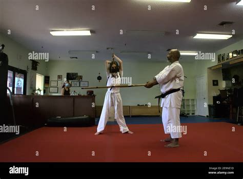 This Action Photo Is Of My Son And His Classmates In A Karate Class