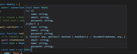 Properties With Unknown Type In The Mongoose Model When Set Timestamps